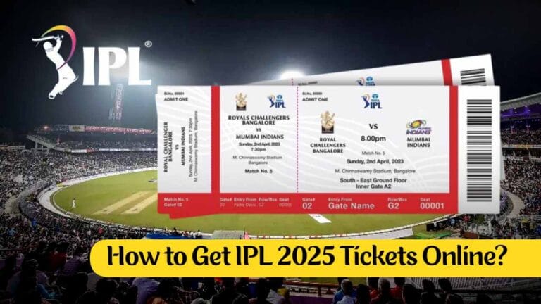 IPL Tickets 2025: How to Book IPL Tickets Online? Complete Process with ...